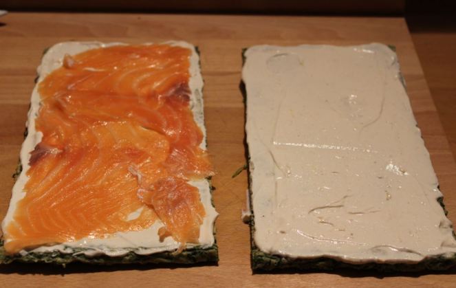 Cheesy salmon square – Cuisine en Folie